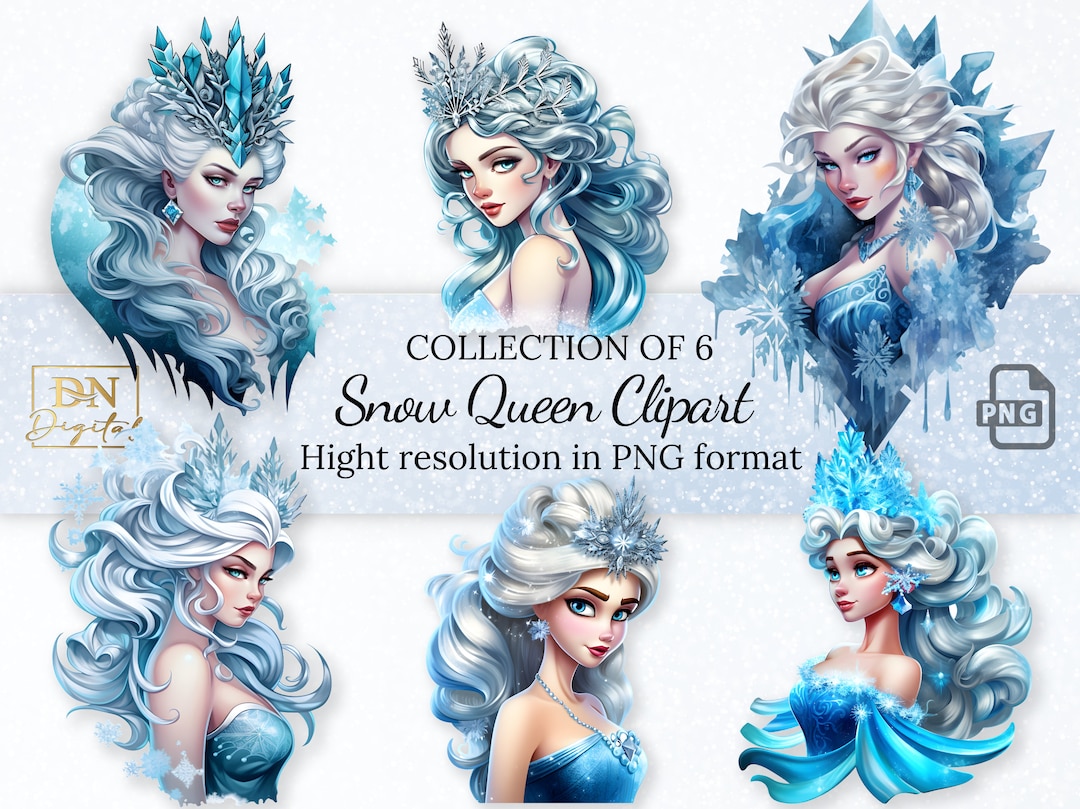 Snow Queen Clipart Collection PNG With Transparent Background Hight ...