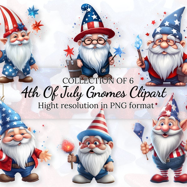 Patriotic Gnome - Etsy