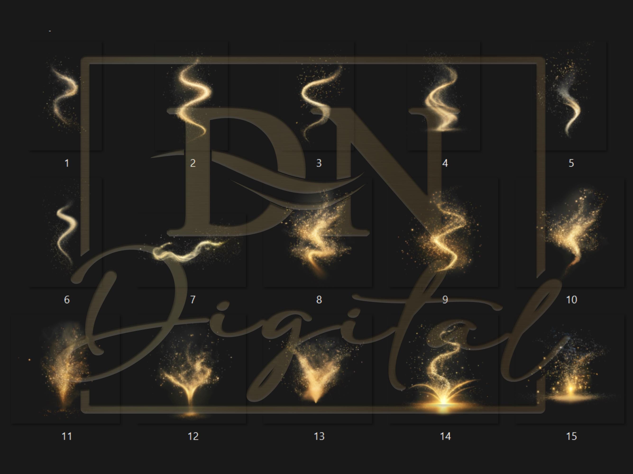 45 Magical Light Overlays Transparent Background Gold Light Clipart ...