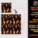 21 Fire Flames Seamless Pattern Collection • Vibrant Fire Flames for ...
