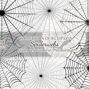 Spiderwebs Clipart Collection for Creative Design • Spiderweb PNG Photo ...