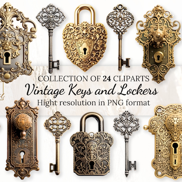 Vintage Keys - Etsy