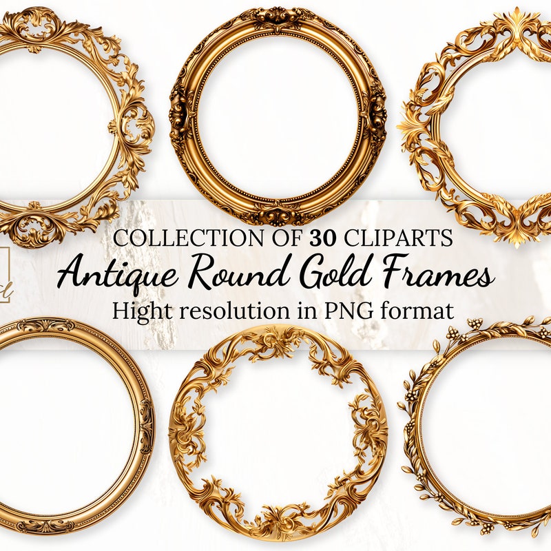 Baroque Frames Small - Etsy
