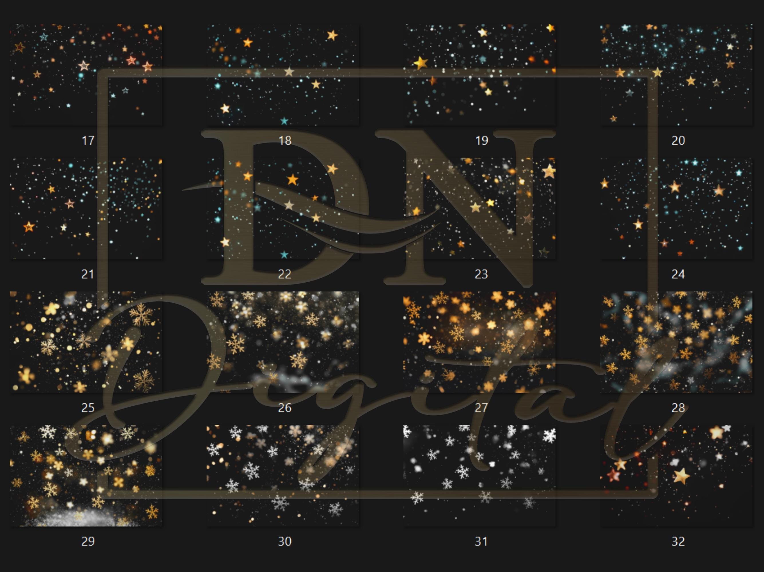 42 Christmas Bokeh Overlays With Transparent Background • Winter ...