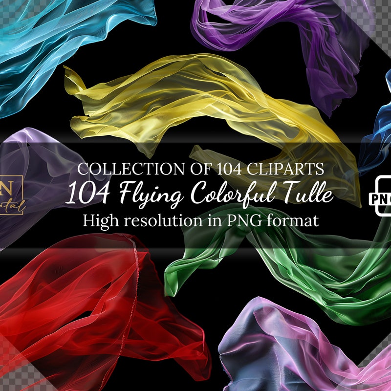 Colorful Overlay Fabric - Etsy