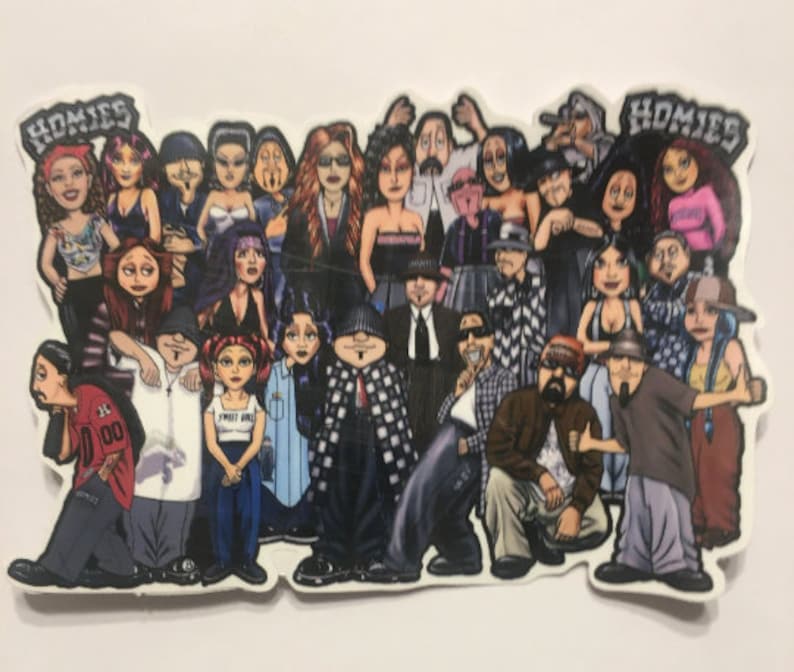 Homie Stickers Lil Homie Rare Homie Sticker Chola Low - Etsy