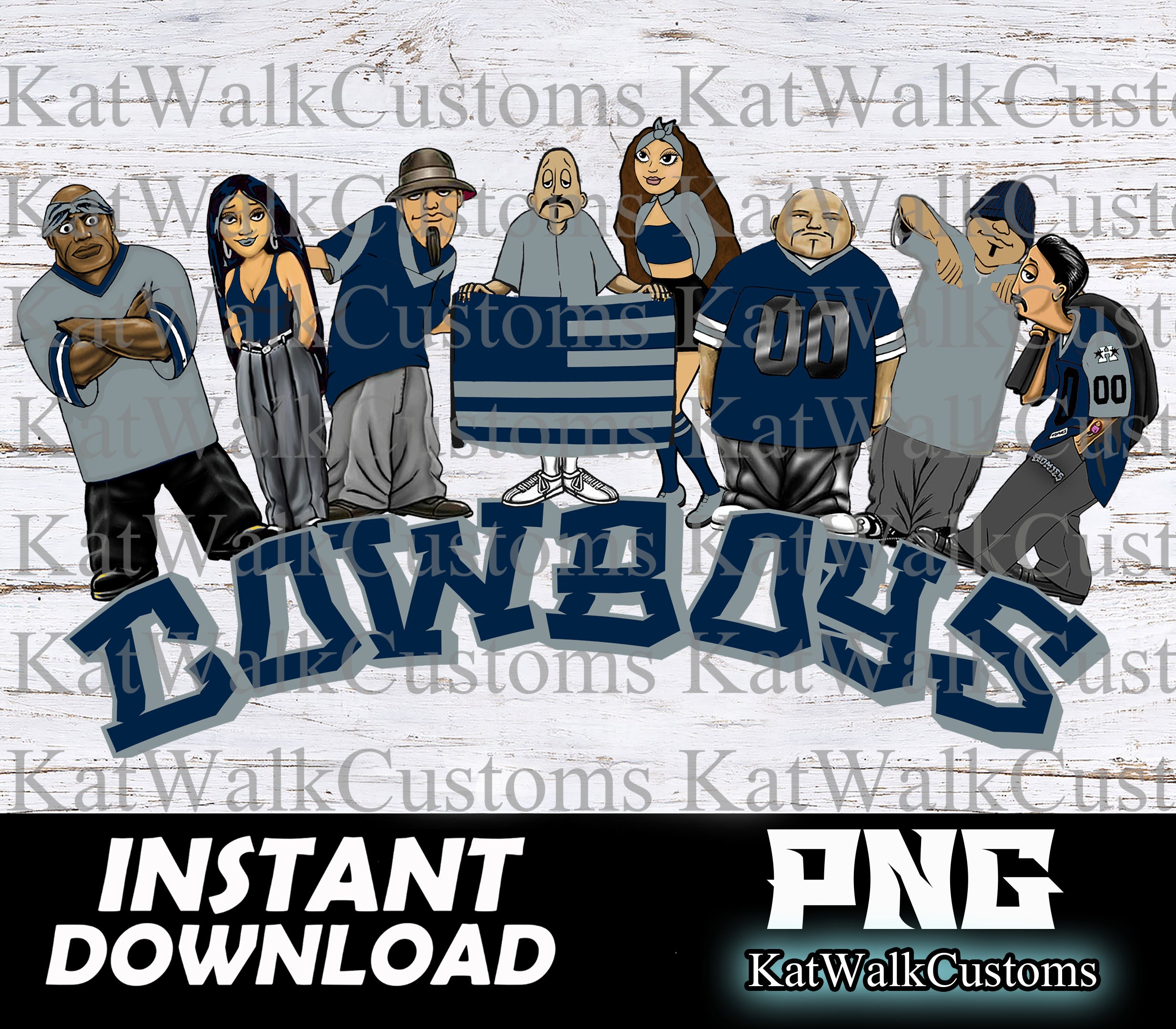 Cowboys Football Football Shirts Lil Homies Png Cholo - Etsy