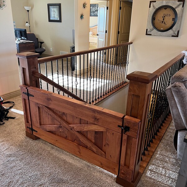 Barn Door Baby Gate - Etsy