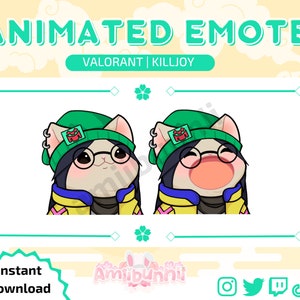Animated Sage Popcat Ready to Use Valorant Twitch/discord Emote - Etsy