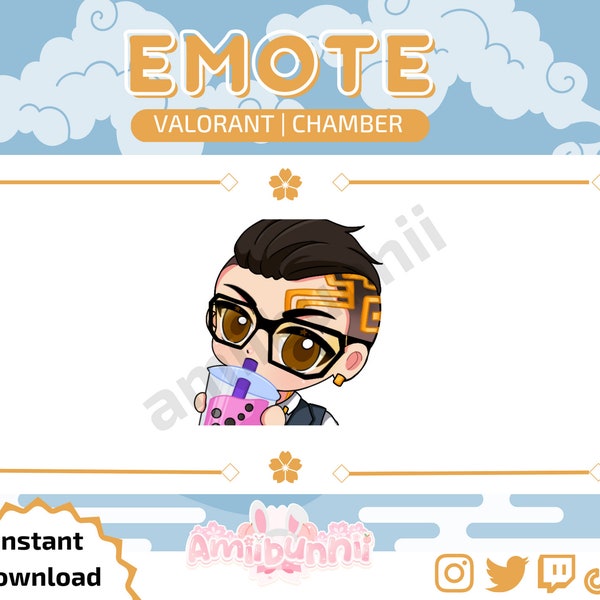 Valorant Chamber Twitch - Etsy