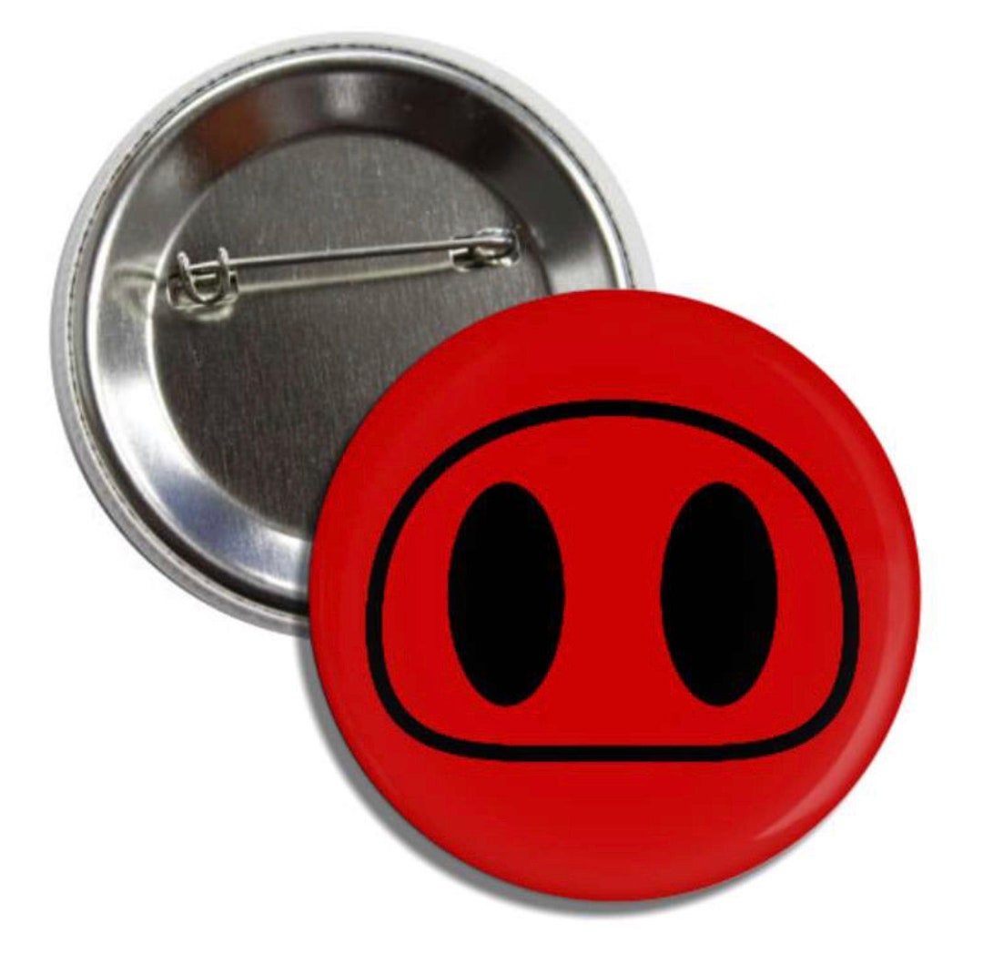 Pig Nose Button - Etsy