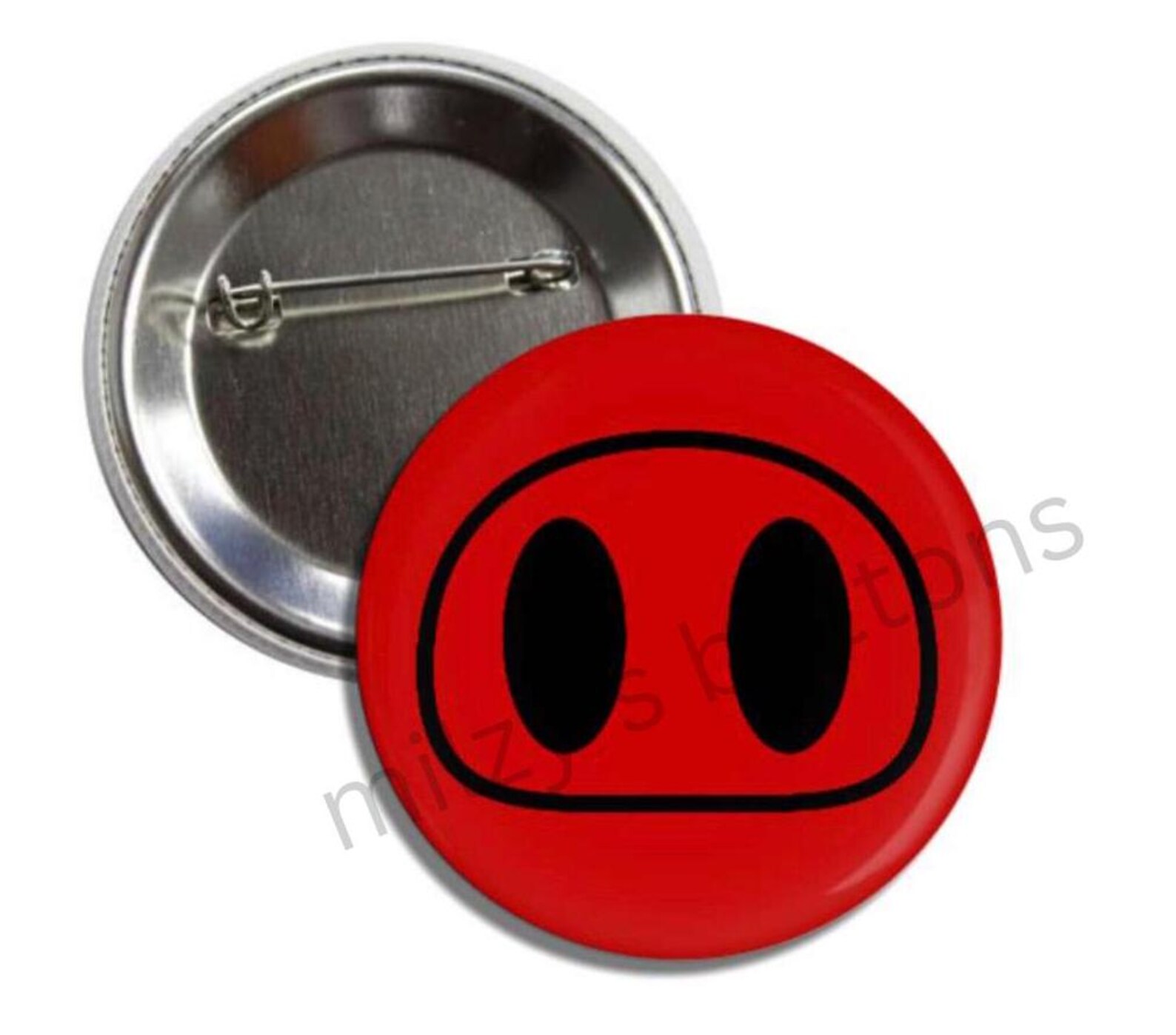 Pig Nose Button - Etsy