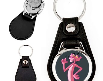 Pink Panther Keychain - Etsy