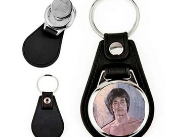 Bruce Lee Keychain - Etsy