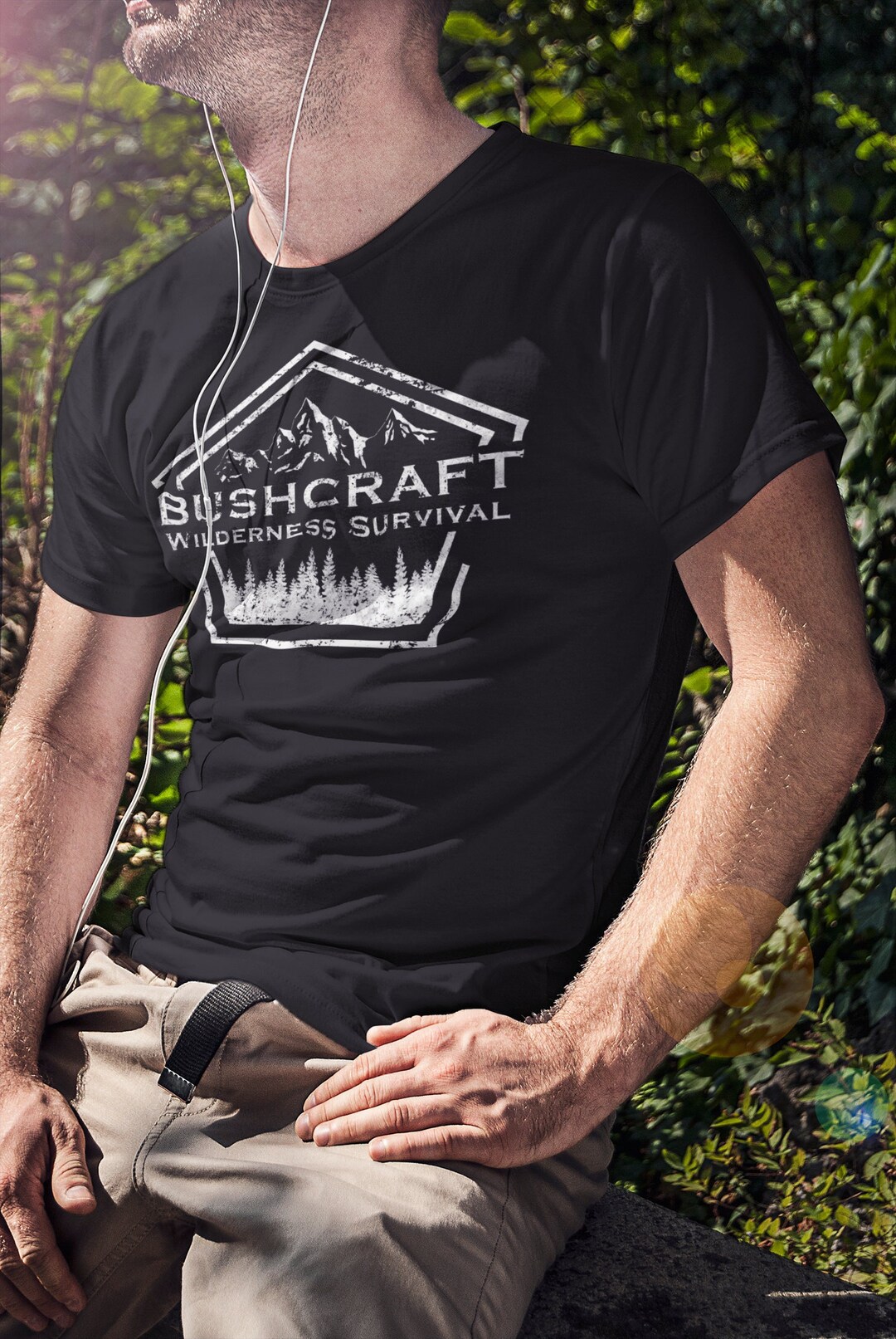 Bushcraft Wilderness Survival Gear T-shirt - Etsy