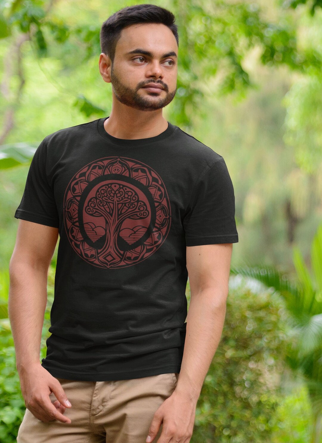 Mystical Celtic Tree of Life T-shirt: Embrace Nature's Spiritual ...