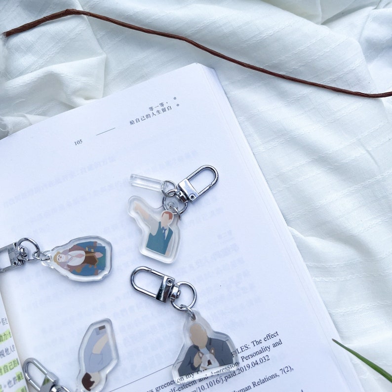 Modern Family Keychain | Phil's-osophy Acrylic Keyring - Etsy
