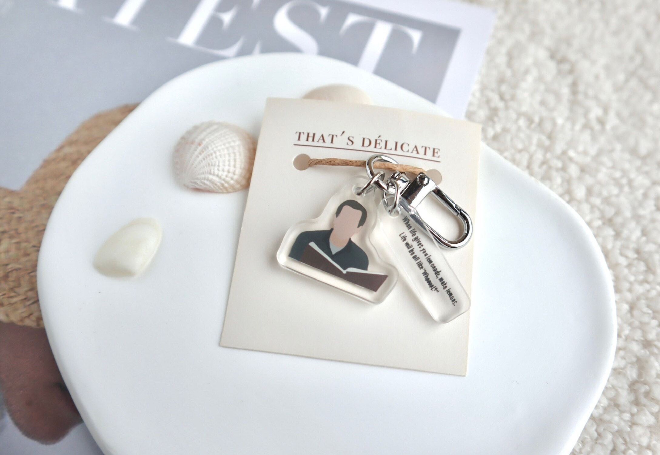Modern Family Keychain | Phil's-osophy Acrylic Keyring - Etsy