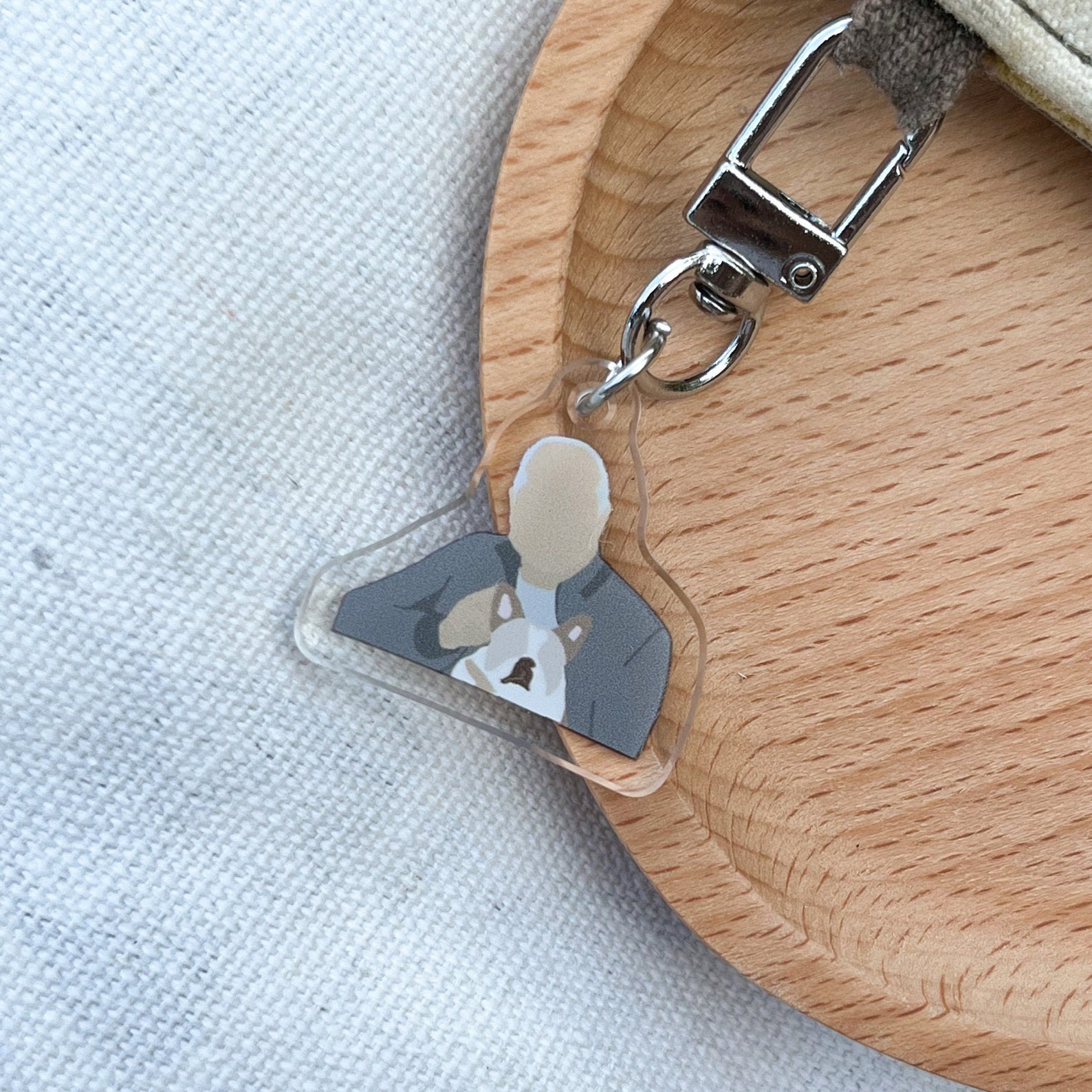 Modern Family Keychain | Phil's-osophy Acrylic Keyring - Etsy