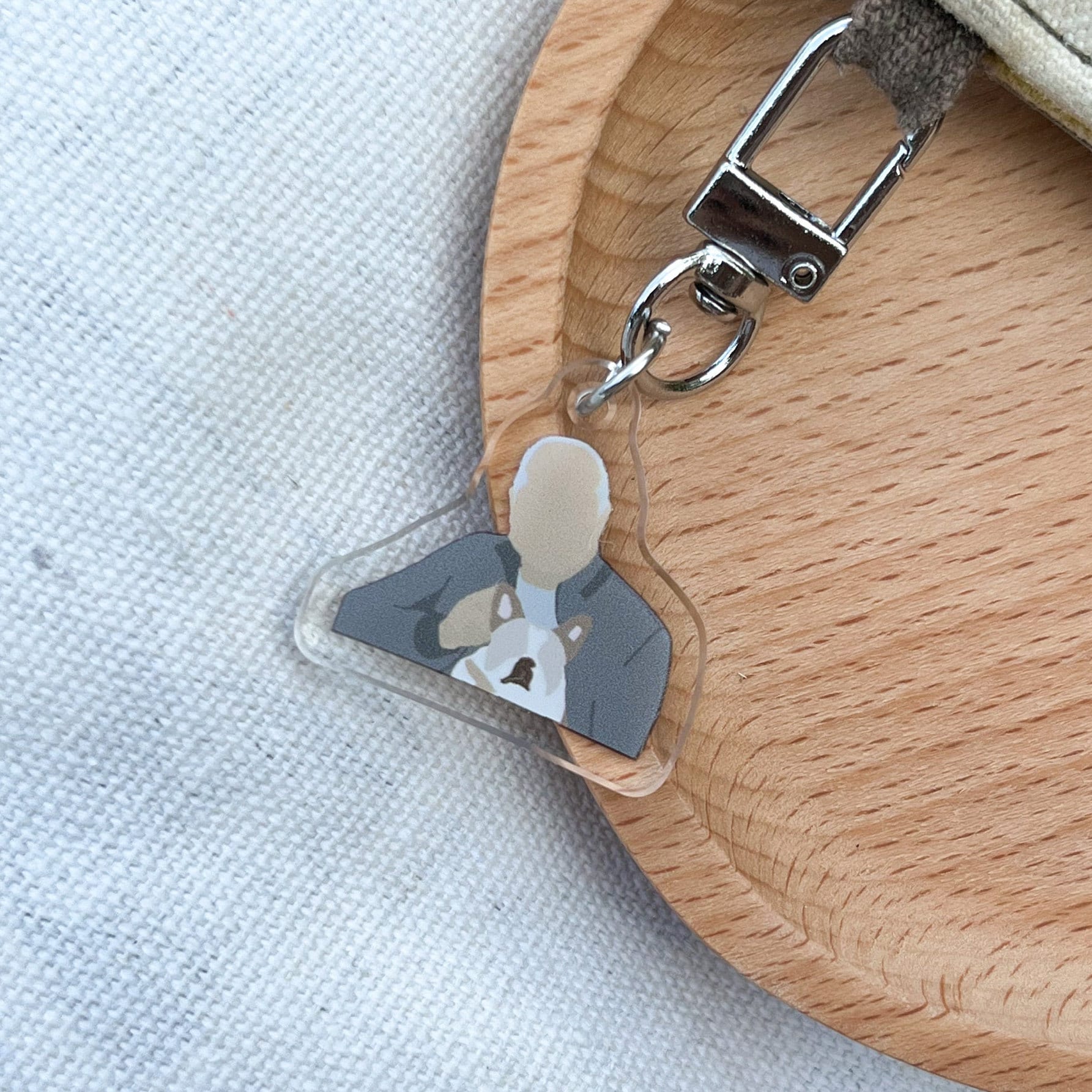 Modern Family Keychain | Phil's-osophy Acrylic Keyring - Etsy