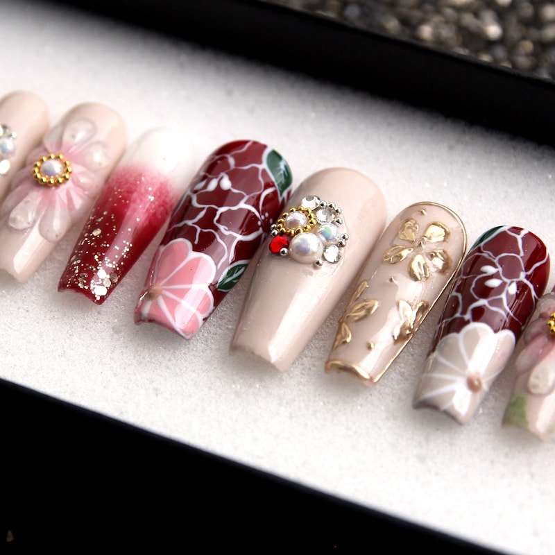 Fake Nails - Etsy