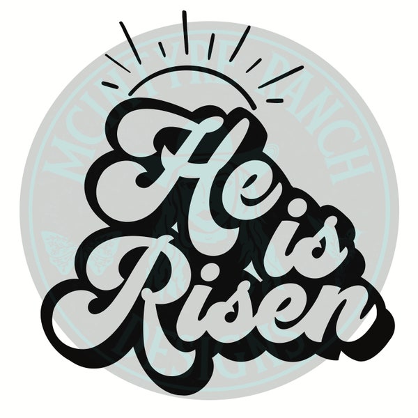 He is Risen Transparent Png - Etsy