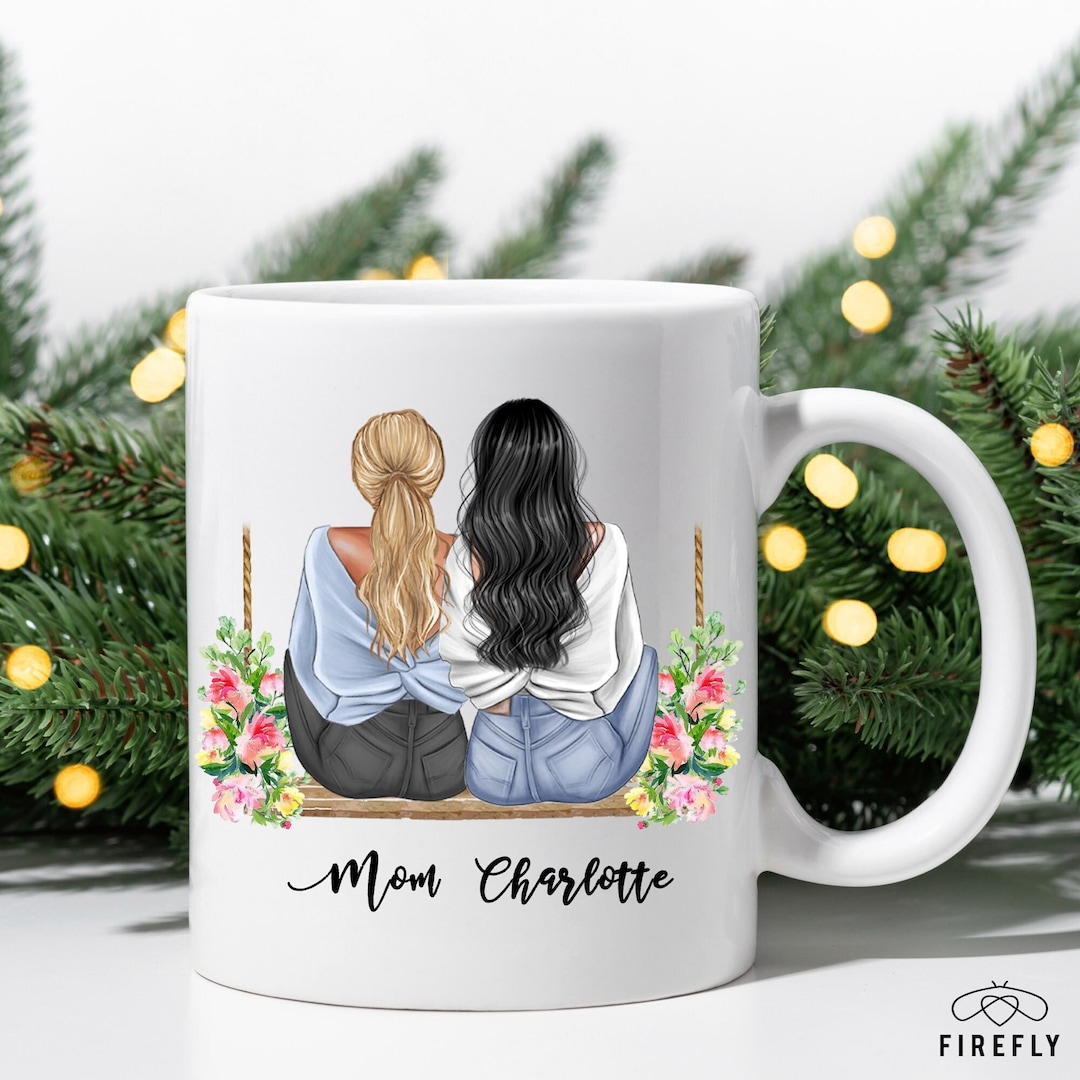 Custom Best Friends Mug, Personalized Soul Sister Cup, Bestie Coffee ...