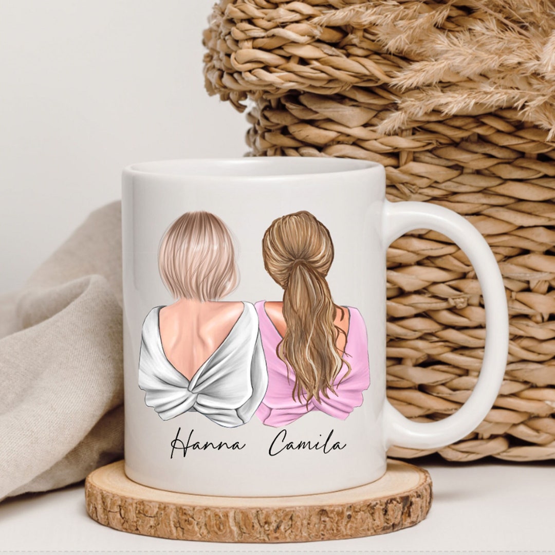 Best Friend Mug, Best Friends Gifts, to My Bestie Mug, Custom Girls Mug ...