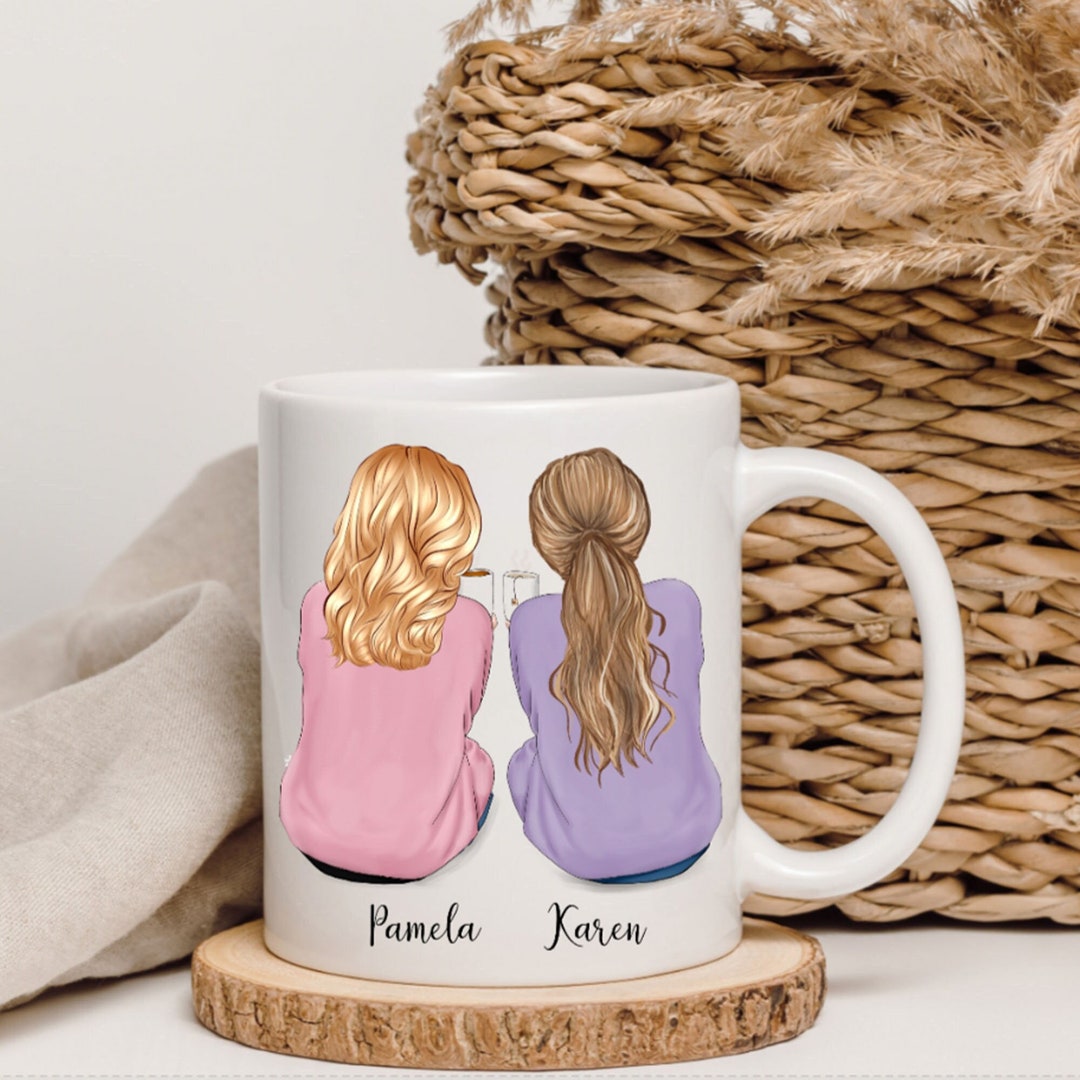 Personalized Soul Sister Mug - Custom Best Friends Mug, Bestie Coffee ...