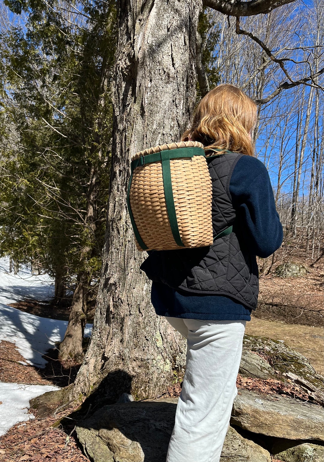 Adirondack Trappers Foraging Pack Basket Backpack Rucksack XL Child ...