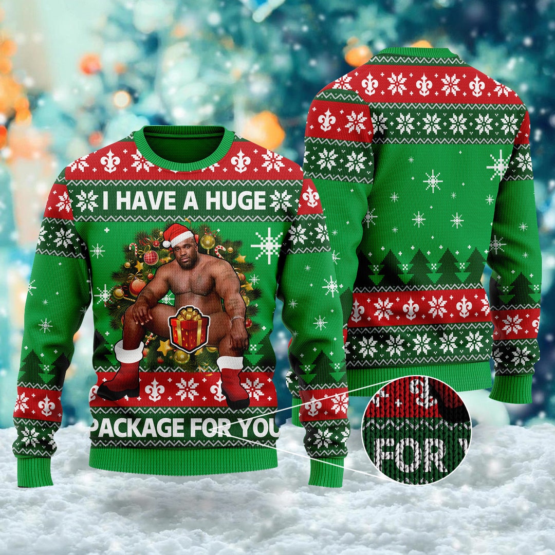 I Have A Big Package for You Sweater Barry Ugly Christmas - Etsy UK
