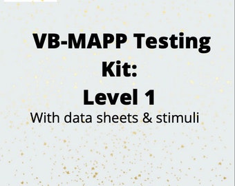 Vb Mapp Level 1 - Etsy