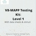 VB-MAPP Kit: Level 1 Digital - Etsy
