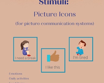 American Sign Language (ASL) Communication Core Board| 80 Picture Icons ...