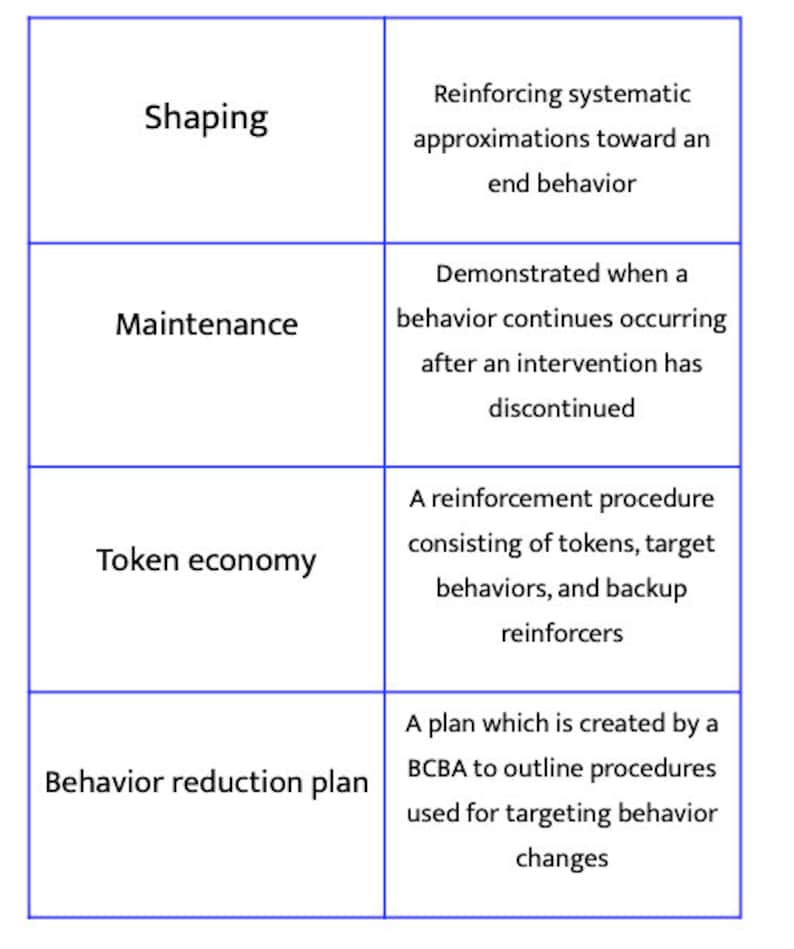 RBT Flashcards; BACB RBT Study Prep - Etsy