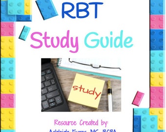 RBT Competency Assessment Study Guide | 2nd Edition Task List ...