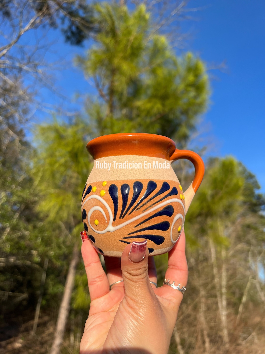 Jarritos De Arcilla | Tazas Mexicanas De Ceramica | Mexican Cups | Clay ...