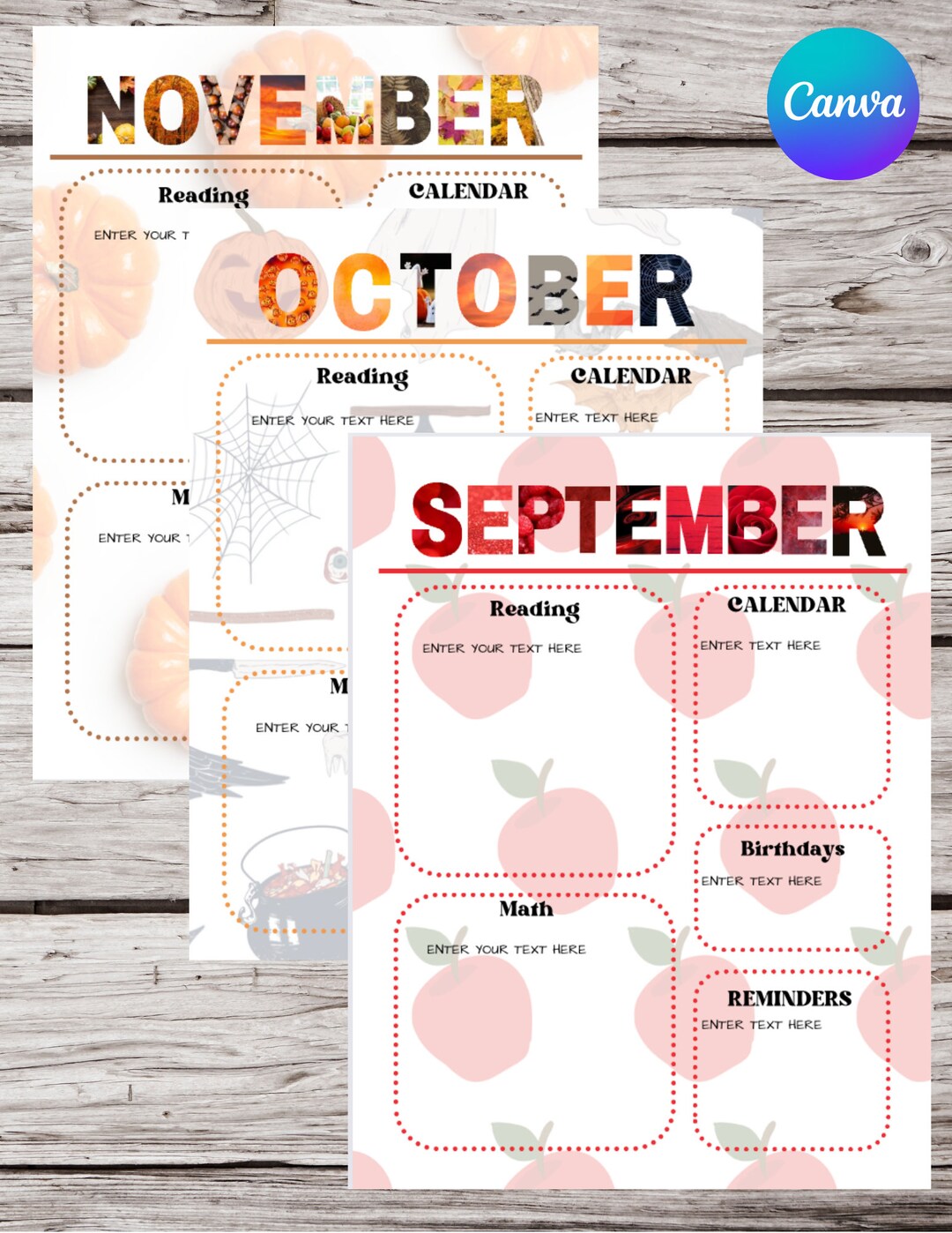 Editable Class Newsletter Template Ultimate Set - 13 Designs! 8.5x11 ...