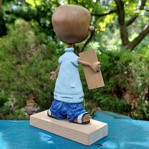 Johnny 2x4 and Plank (handmade Wood Carving Inspired by Ed, Edd & Eddy ...