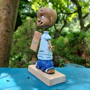 Johnny 2x4 and Plank (handmade Wood Carving Inspired by Ed, Edd & Eddy ...