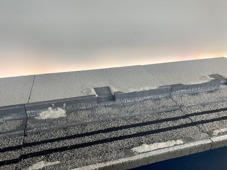 3-piece Christmas Lane Display Platform Department 56 Lemax Dickens - Etsy