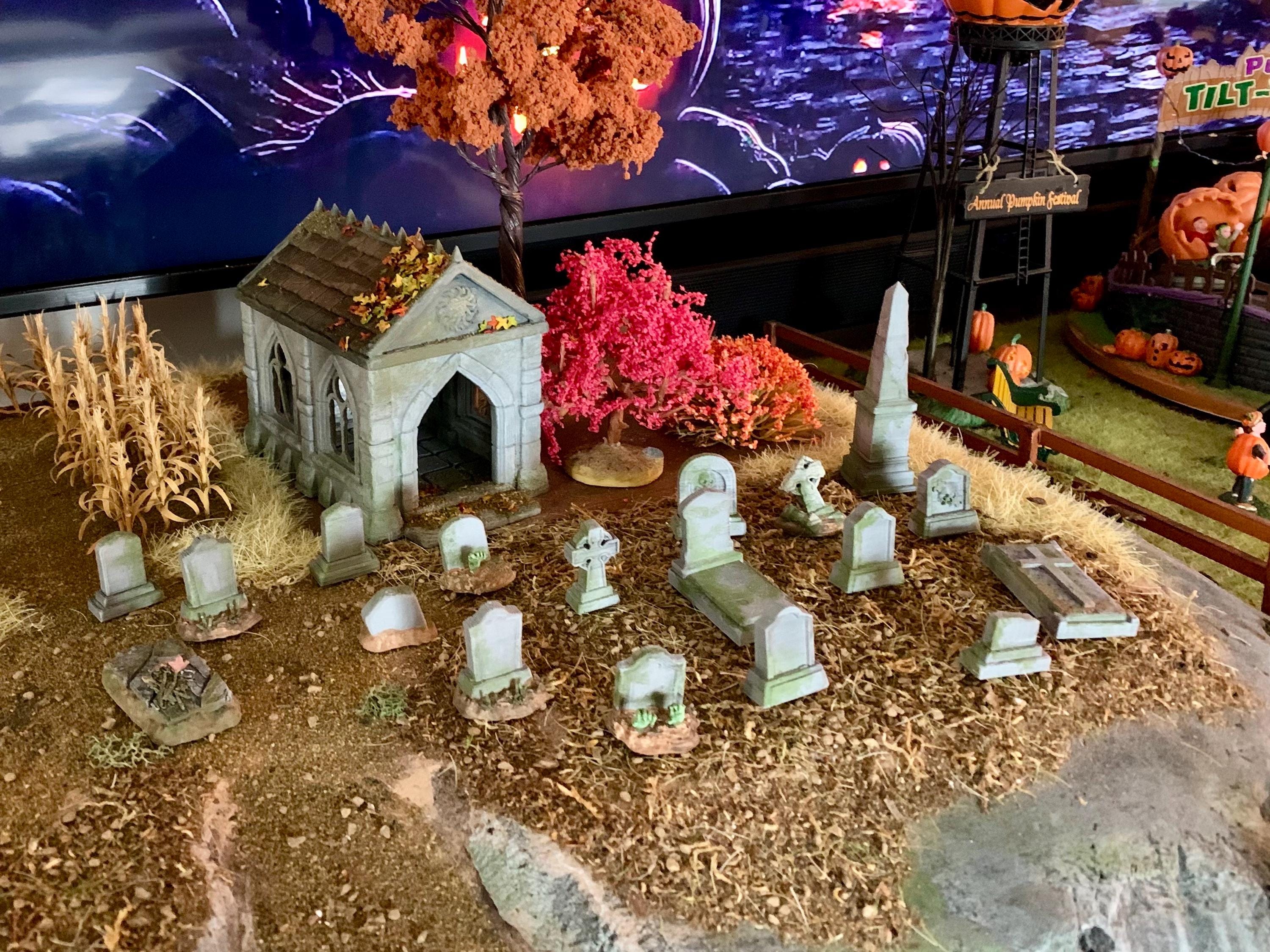Spooky Graveyard for Lemax Spooky Town and Department 56 - Etsy