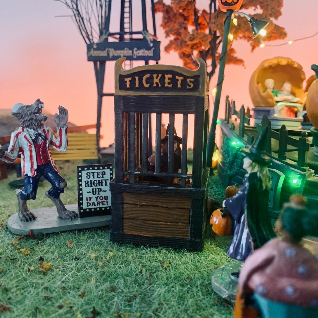 Halloween Ticket Booth for Lemax Spooky Town and Department 56 - Etsy