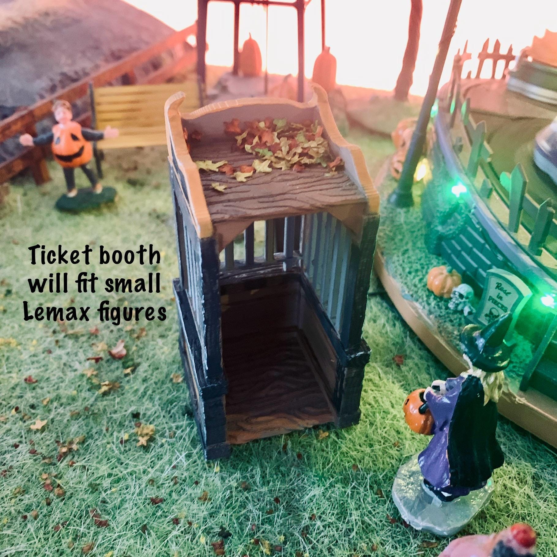 Halloween Ticket Booth for Lemax Spooky Town and Department 56 - Etsy