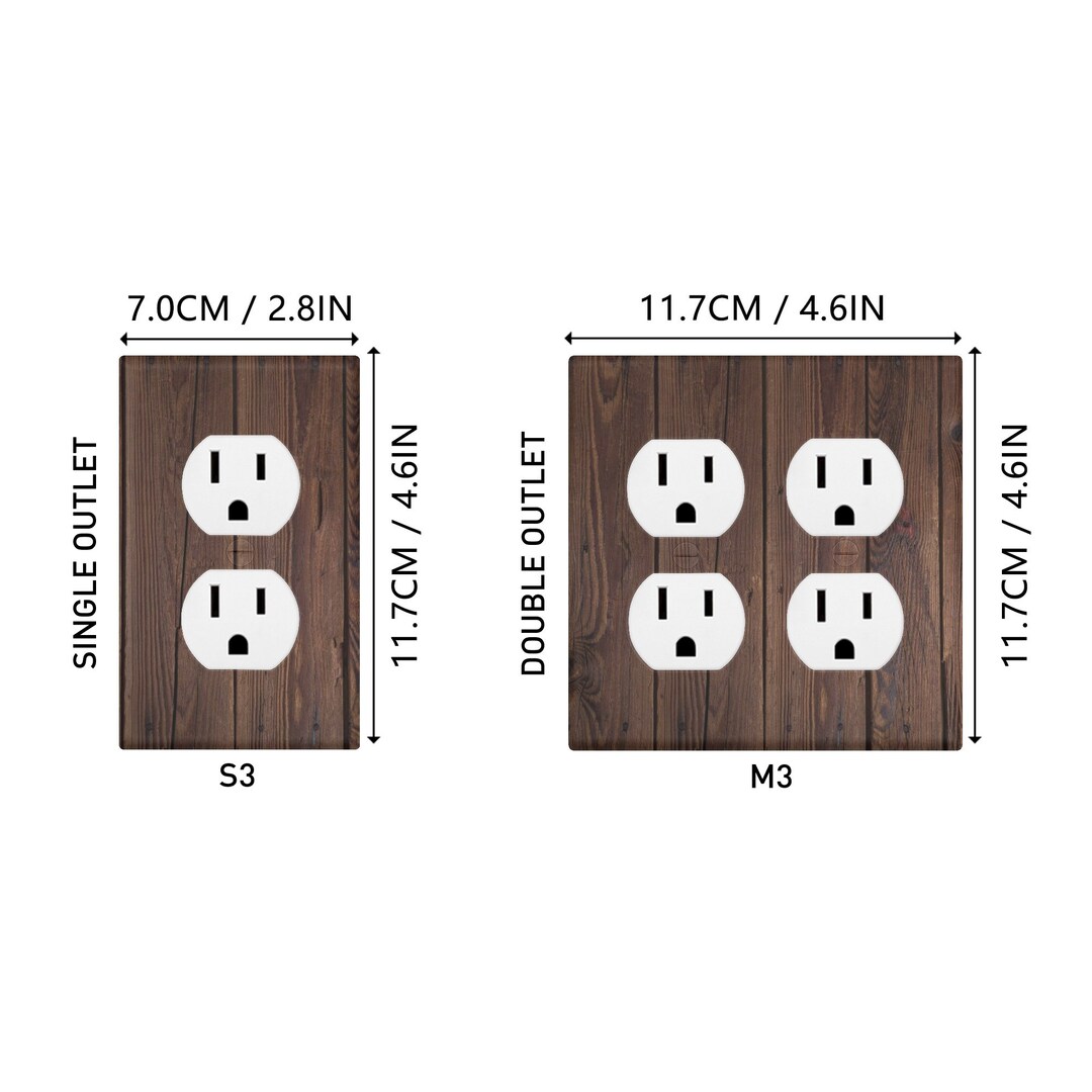3 Style Combination Wall Plates - Etsy