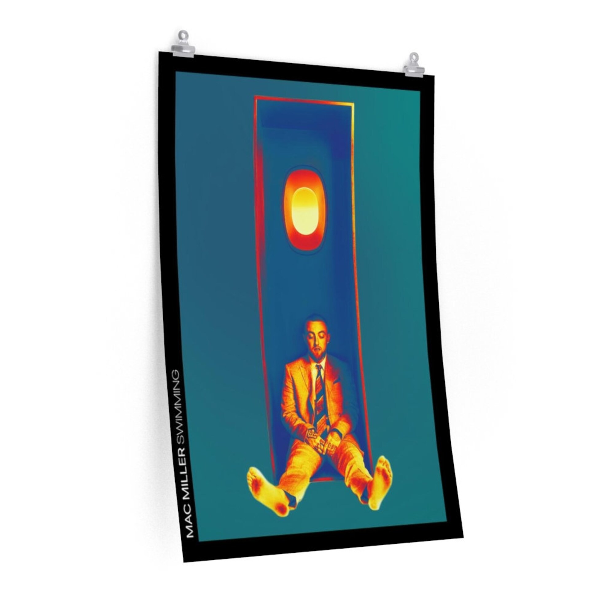 Mac Miller Swimming Poster | Mac Miller Premium Matte Vertical Poster