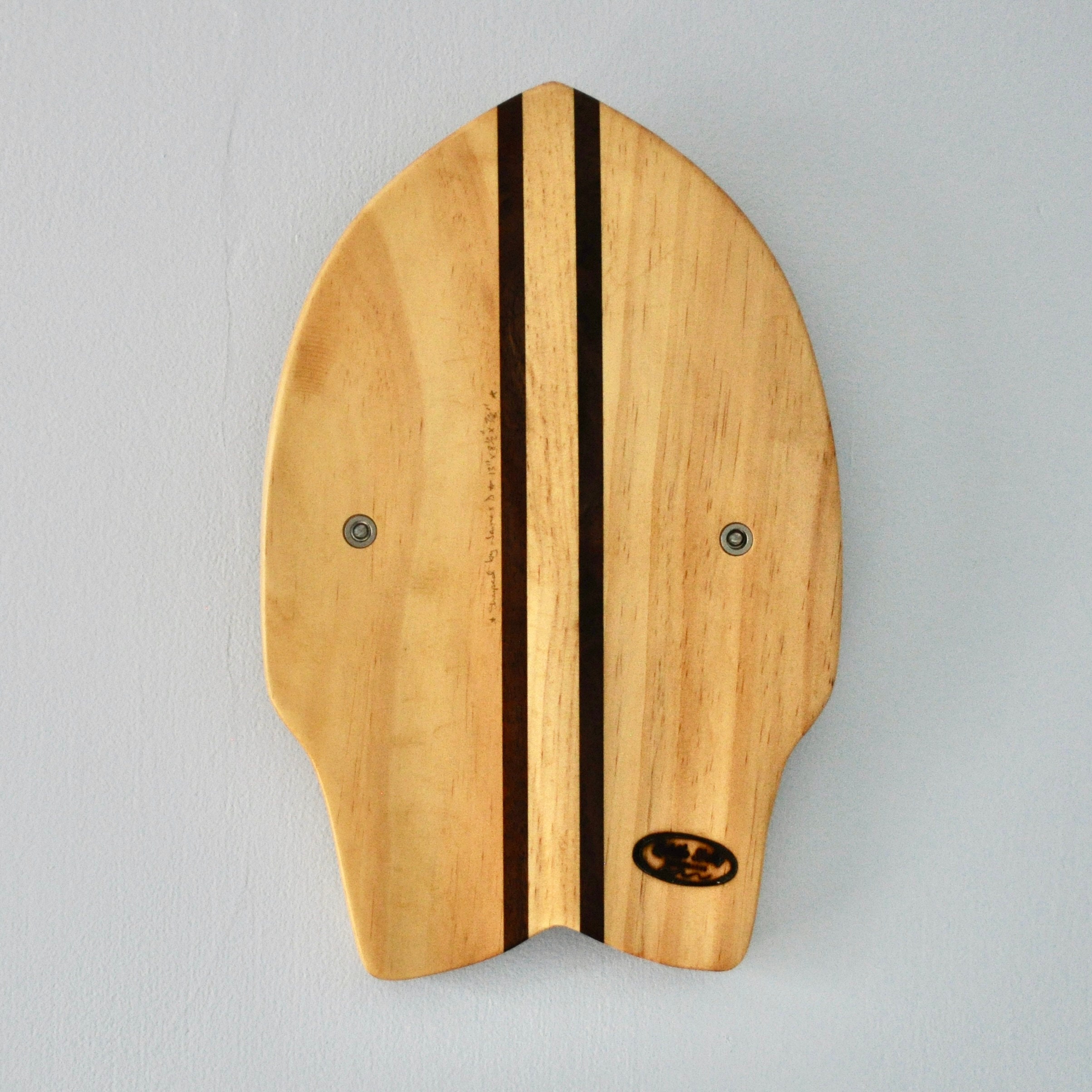 Bodysurfing Handboard - Sm Rocket With Double Walnut Stringer - Etsy