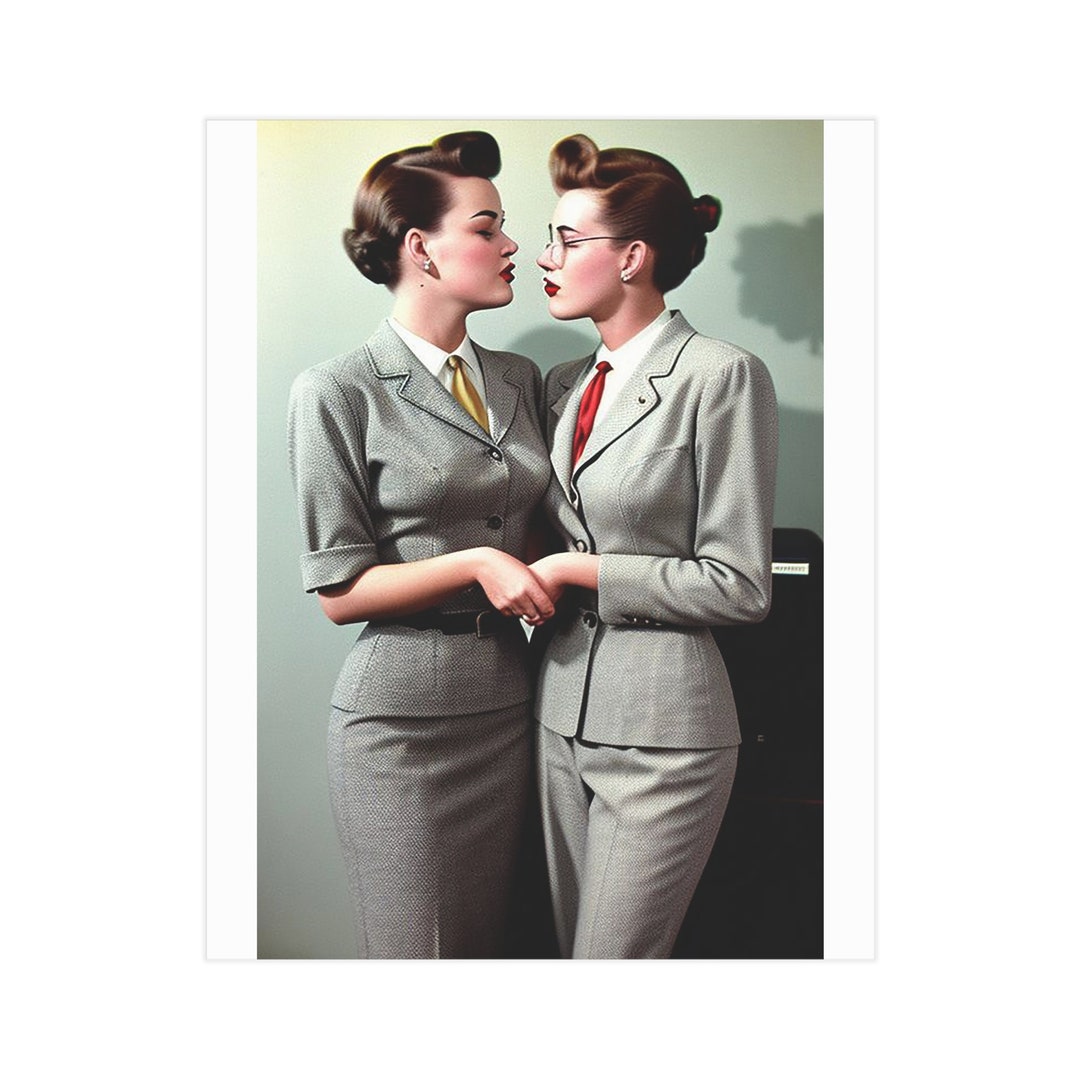 Two Pretty Secretaries 8x10 Art Print - Etsy