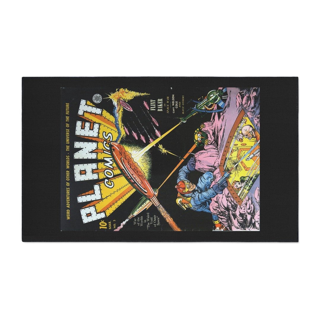 Planet Comics 3 Heavy Duty Floor Mat - Etsy