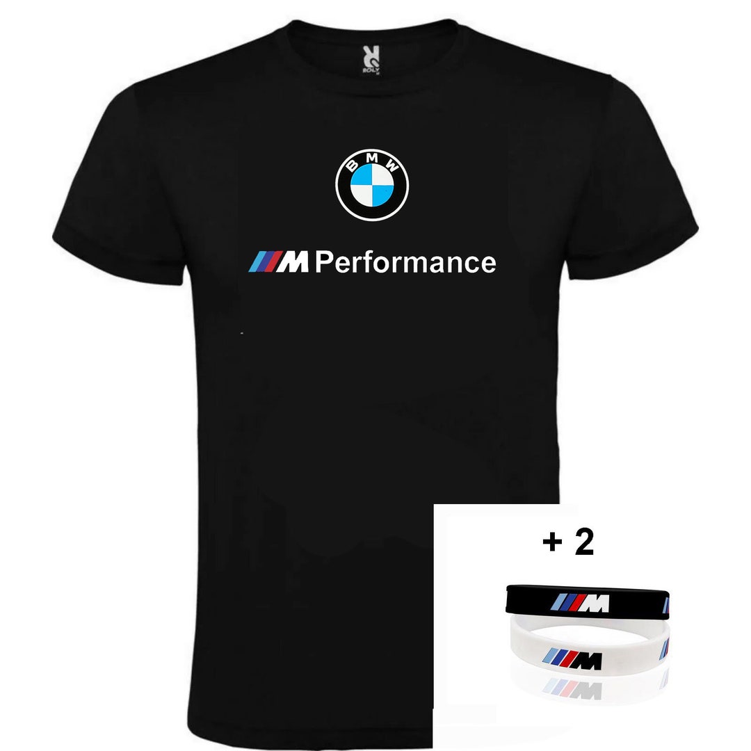 Gift Kit Black BMW M Performance T-shirt and 2 BMW M Bracelets - Etsy